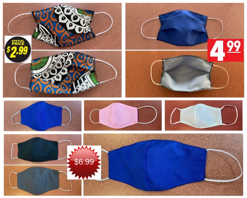 Affordable Dry Cleaners | Designed Cotton Face Masks | Vienna, VA